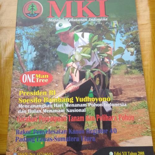 Jual majalah kehutanan Indonesia one man one tree - Kota Bogor ...