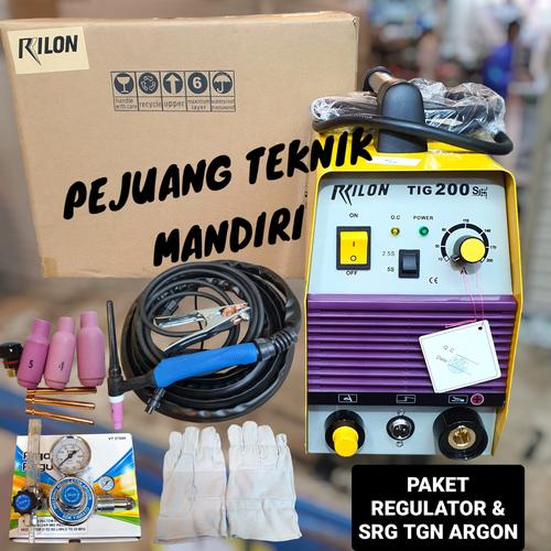 Jual MESIN LAS ARGON RILON TIG 200 S / TRAFO LAS ARGON RILON TIG 200S ...