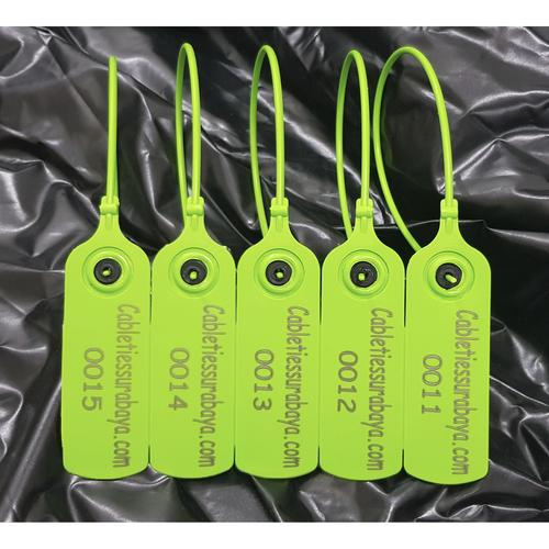 Jual Segel Plastik Security Seal Locis Container Hijau 30 cm GAS - Kota ...