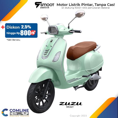 Promo COMLINE-Motor Listrik SMOOT ZUZU 2023 - Bubble Gum Cicil 0% 3x - Jakarta Timur - ComLine ...