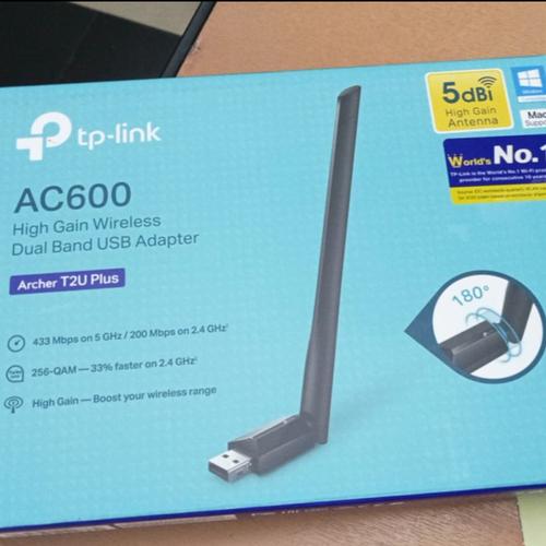 Jual Tp-link Archer T2U Plus AC600 High Gain Wireless Dual Band USB ...