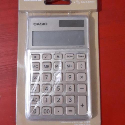 Jual Kalkulator Casio Stylish 10 Digit NS-10SC Calculator Gold - Kota Surabaya - CV. QUALITEK ...