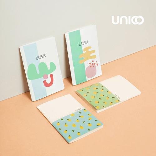 Jual UNICO Notebook Buku Tulis Garis Modern Pastel Estetik Minimalis ...