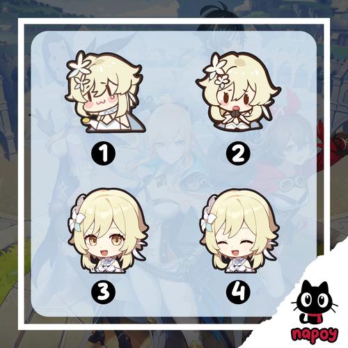 Jual Sticker Vinyl Game Anime Lumine Genshin Impact - Jakarta Barat ...