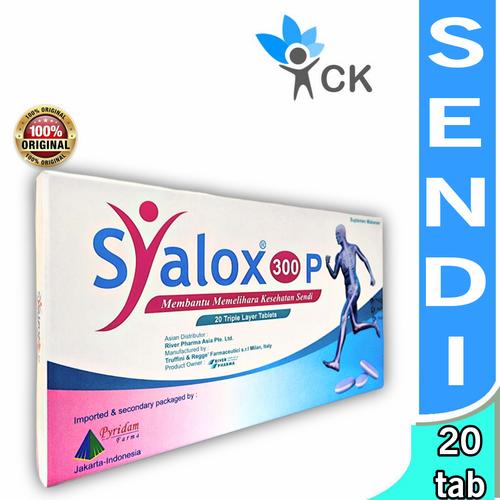 Jual SYALOX 300P BOX ISI 20 TABLET suplemen kesehatan sendi - Kab ...