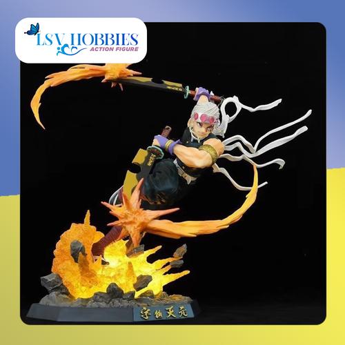 Jual Demon Slayer Sound Pillar Uzui Tengen Action FIgure Non Official ...