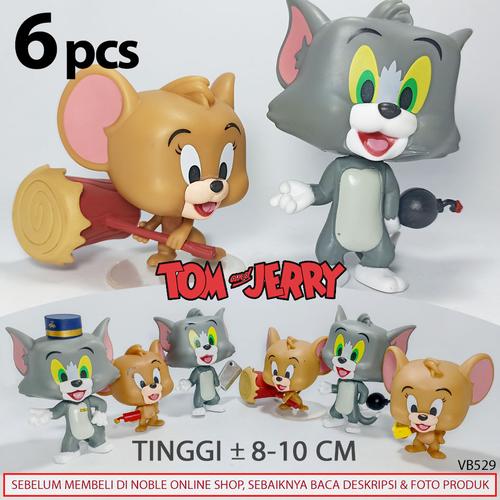Jual Tom Jerry Figure Kucing Tikus Cat Mouse Animasi Kartun Cartoon ...