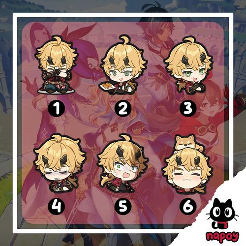 Jual Sticker Vinyl Game Anime Thoma Genshin Impact - Jakarta Barat ...