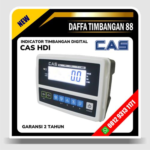 Jual Indicator Timbangan Digital CAS HDI for Floor Scale Bench Scale ...