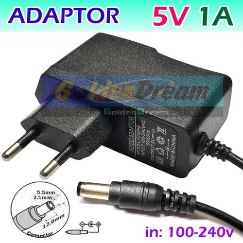 Jual Adaptor DC 5v 1A in: 220v AC Power Supply Catu Daya Driver Sumber ...
