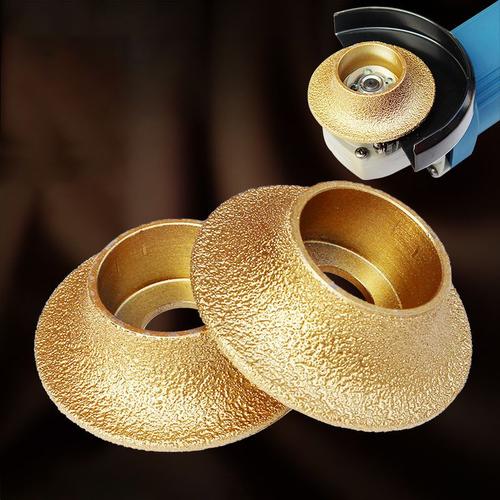 Jual Mata Pinggul Bevel Granit Bullnose Emas 10mm Roda Gerinda Diamond ...