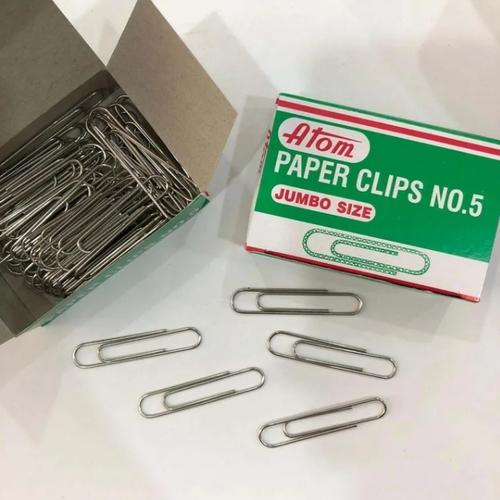 Jual ATOM Paper Clip No. 5 Jumbo Size - Kota Medan - Ir Stationery ...