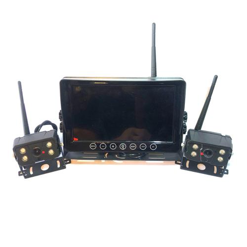 Jual Dual Back Camera|Kamera Mundur industrial Forklift Loader 12V 24V ...