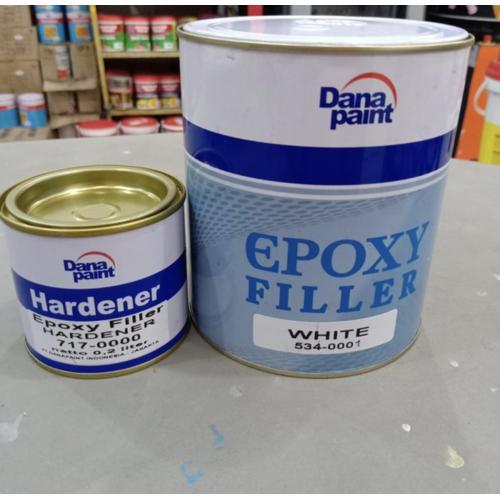 Jual Epoxy Filler Dana Paint warna abu / putih 1kg - Jakarta Timur ...