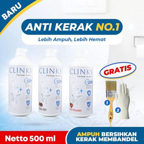 Jual CLINK PEMBERSIH KERAK KAMAR MANDI / KERAK TOILET MEMBANDEL CLINKS ...