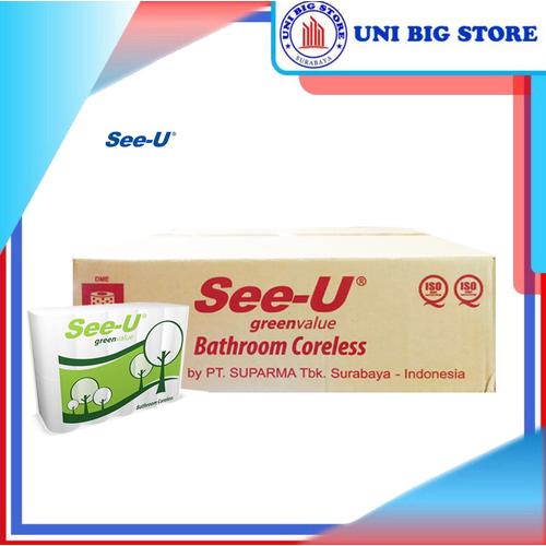 Jual SEE-U SEE U Coreless Bathroom Tissue 10 Roll Tisu Toilet DUS ...
