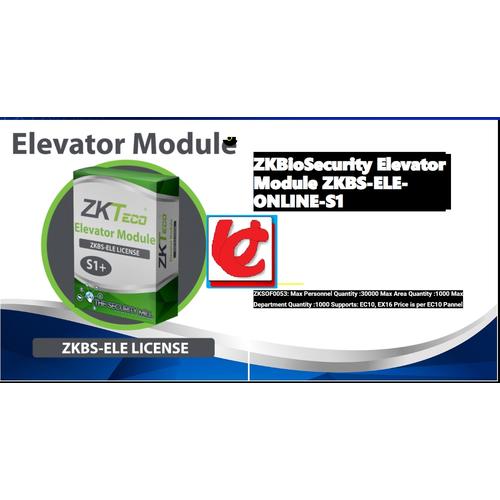 Jual ZKBioSecurity Elevator Module ZKBS-ELE-ONLINE-S1 - Jakarta Timur ...