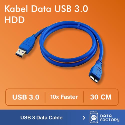 Jual Kabel Data HDD USB 3 - Kabel Data External Hardisk Hard Disk Micro ...