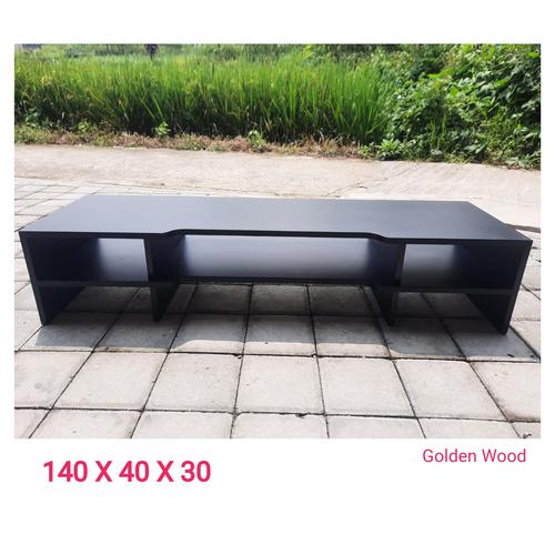 Promo Meja Susun 2, Meja Monitor, P140cm - Kab. Wonosobo - golden wood ...