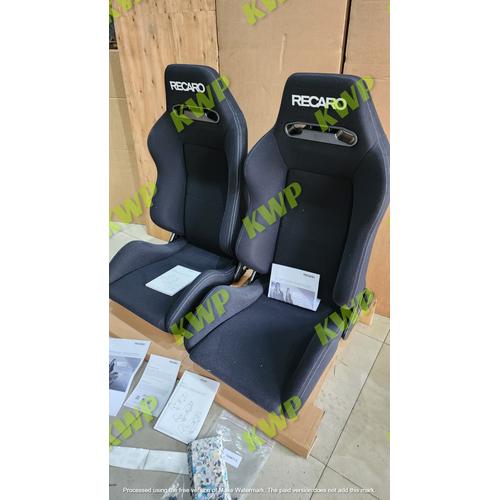 Jual RECARO ORIGINAL SEAT SR5 SPEED ADJUSTABLE BLACK WITH SILVER ...