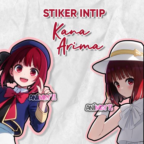 Jual Stiker Intip Samping Kana Arima / Sticker Anime Waterproof - 4 ...