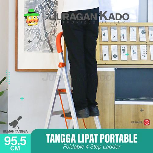 Jual TANGGA LIPAT PORTABLE / TANGGA ALUMUNIUM /TANGGA BESI KOKOH - 4 ...
