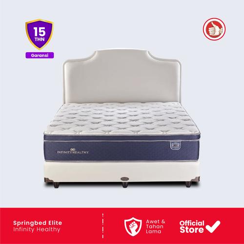 Jual Kasur Elite Springbed Matras Elite HEALTHY orthopedic | FULL SET ...
