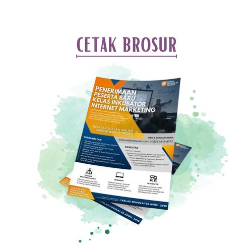 Jual Paket Brosur A4 Kertas Art Paper - Cetak 1 Sisi - Isi 100 Lembar ...