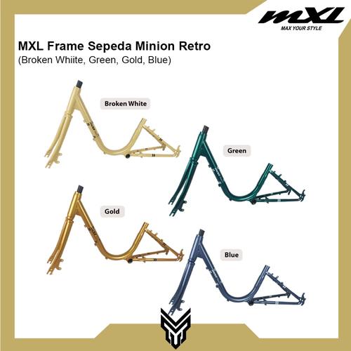Promo MXL Frame Sepeda Minion Retro Ukuran 20" Bahan Steel Bicycle ...