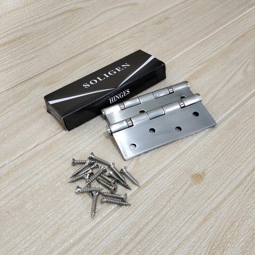 Jual Engsel tebal SOLIGEN 4" Stainless Engsel Jendela Pintu 4 Inch ...