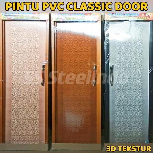 Jual Pintu Wc Kamar Mandi Pvc Classic Door Polos 3D Texture ...