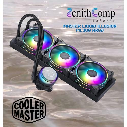 Jual Cooler Master Master Liquid ML360 Illusion ARGB Black - Jakarta ...