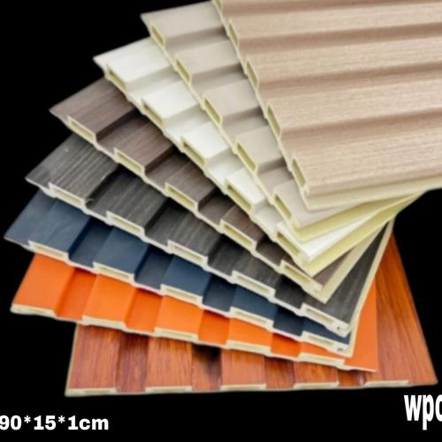 Jual WPC wall panel slim Wood panel super 3m - Q03, sample 10cm ...