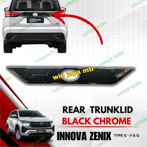 Jual Trunk Lid Black Chrome Premium Innova Zenix - Jakarta Utara ...