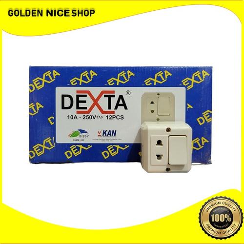 Jual Saklar Engkel Stop Kontak OB Dexta Saklar Engkel + Stop Kontak ...