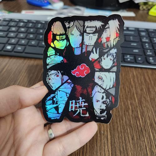 Jual Sticker Hologram Anime - PSH1601 - Naruto - Akatsuki - Jakarta ...