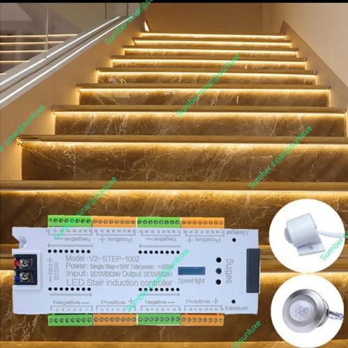 Jual modul sensor otomatis lampu led tangga - led strip cob - Jakarta ...