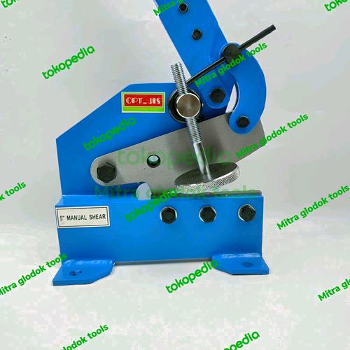 Jual Alat potong plat besi 5 inch manual shear opt metal lever hand ...