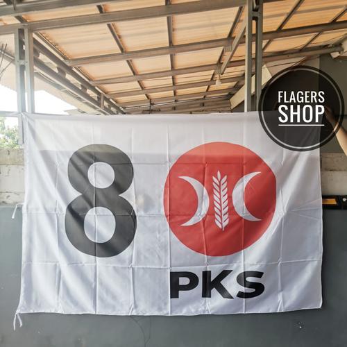 Jual [LOGO BARU] BENDERA PARTAI PKS 150x225 CM - SUPER BESAR - Kab ...