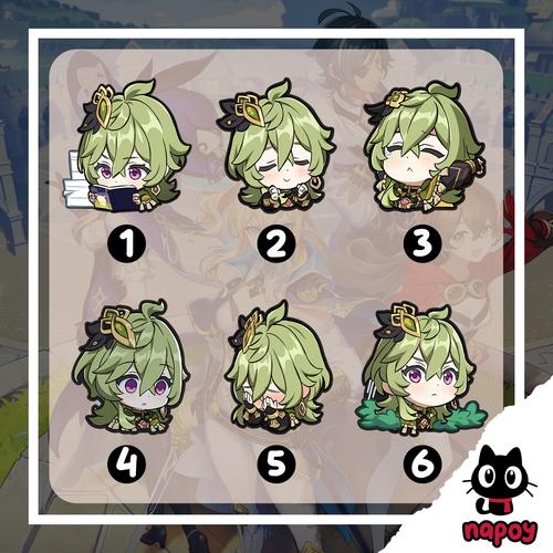 Jual Sticker Vinyl Game Anime Collei Genshin Impact - SATUAN - Jakarta ...