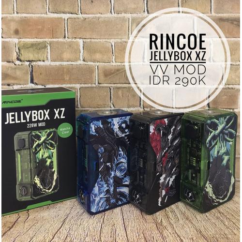 Jual Rincoe Jellybox XZ 228w VV Mod - Blue Clear - Jakarta Pusat ...