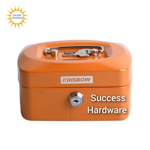 Jual KRISBOW CASH BOX MANUAL LOCK 15.8x12x8CM - ORANGE - Jakarta Utara ...