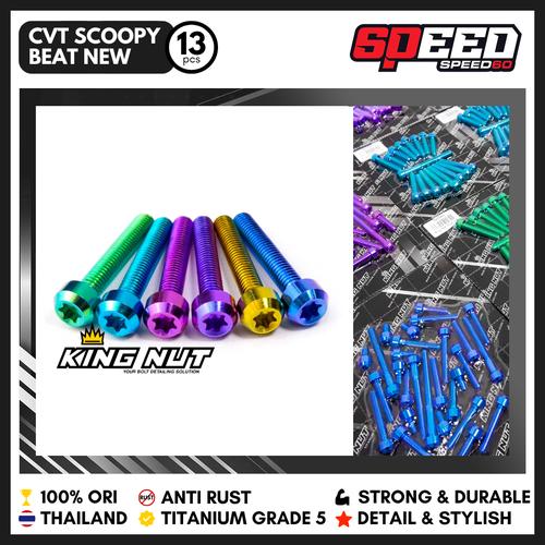 Jual Titanium Probolt Baut CVT Honda Scoopy Beat New Grade 5 KingNut Th ...