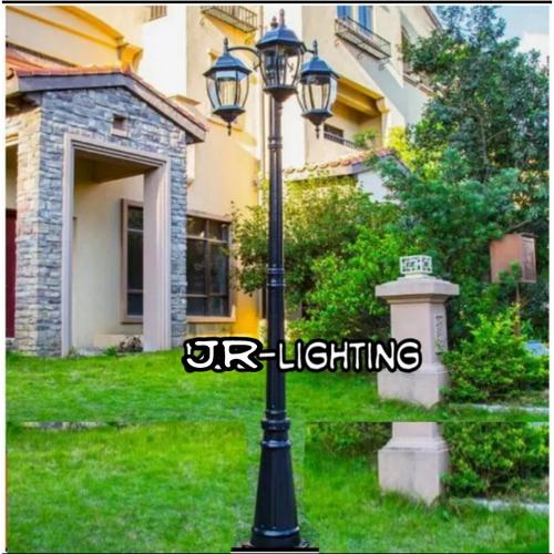 Jual lampu taman tiang outdoor - lampu taman klasik 4013 A6/3dan2 ...