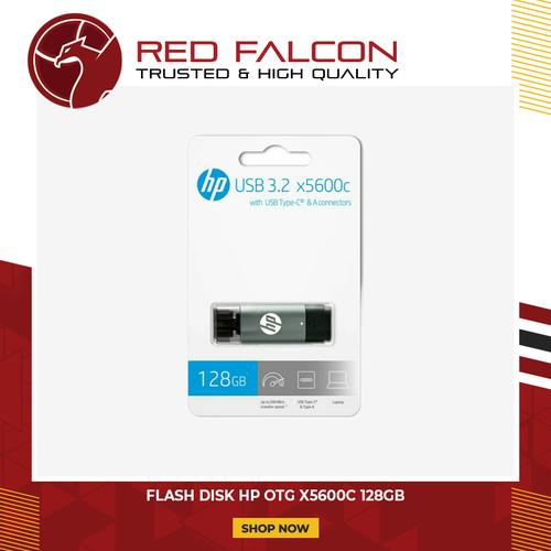 Jual Flash Disk HP OTG X5600C 128GB - Flashdisk 128 GB USB C 3.2 ...