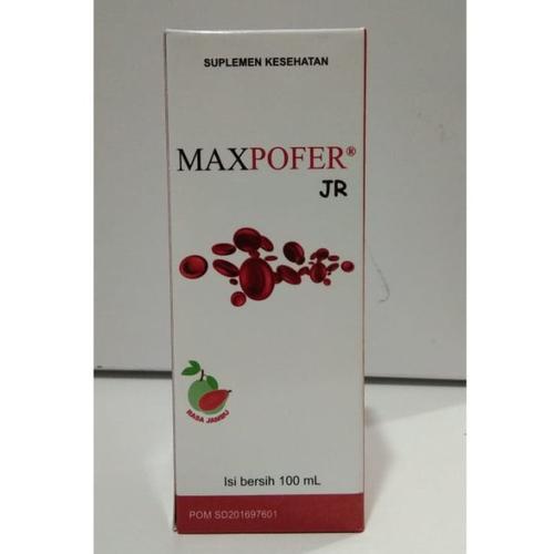 Jual Maxpofer Jr Sirup 100 ML ( Suplemen Zat Besi Dewasa ) - Kota ...