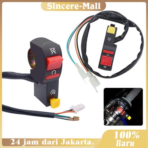 Jual Saklar Motor Universal 3 Tombo Saklar On Off Motor Led KTM - Hitam ...