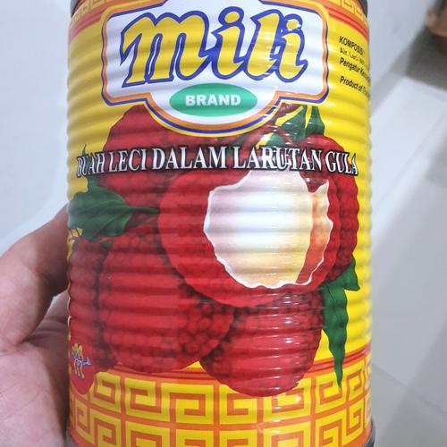 Jual Buah Leci Kaleng / Lychee In Syrup Mili 565gr - Jakarta Barat ...