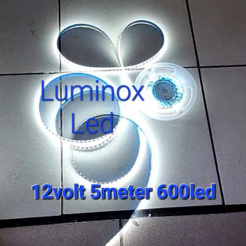 Jual led strip putih 2835 smd 120led 12volt - ceiling strip 5m 600led ...