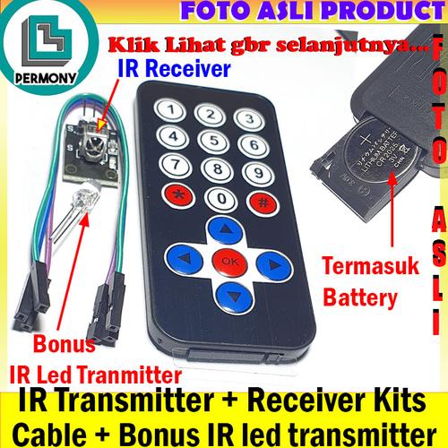 Jual Remote IR Transmitter Receiver infrared penerima pemancar ky022 ...